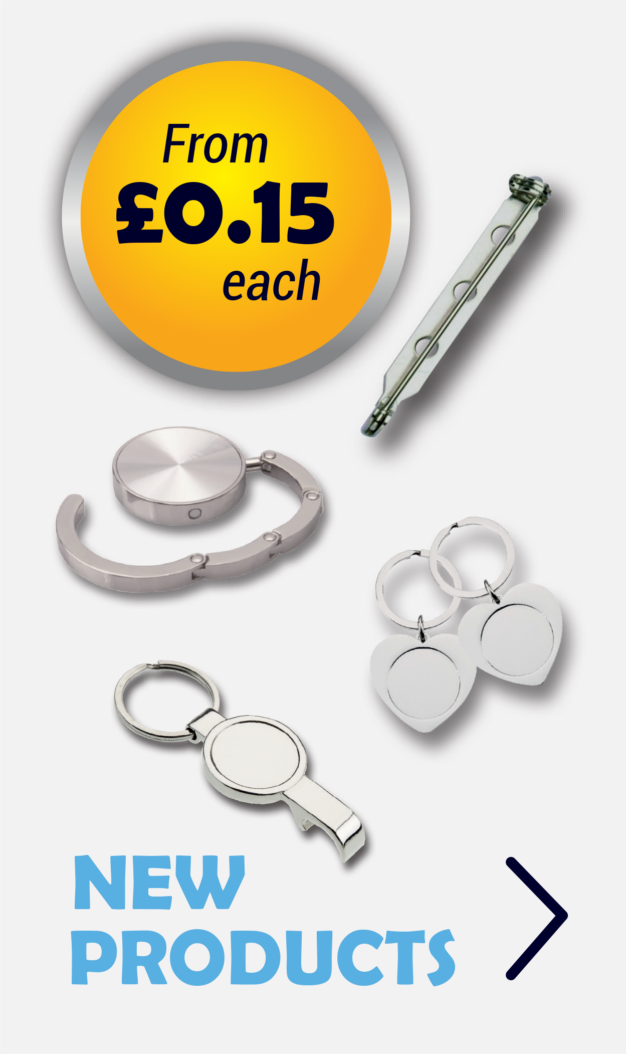 Quality products for the Badge & Keyring trade | KYD Products